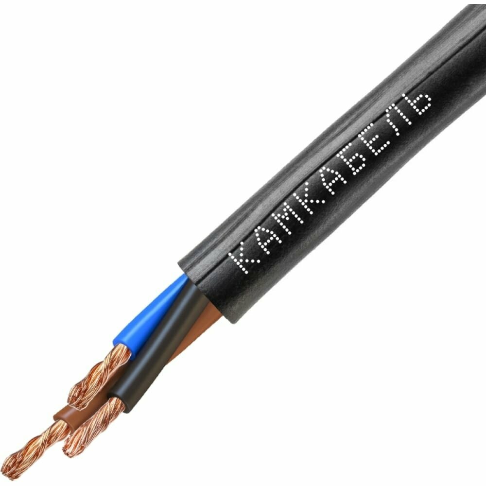 Кабель КГ-ХЛ Камкабель 3x1,5 мм 100 м ГОСТ 11J/32Я000013200100М