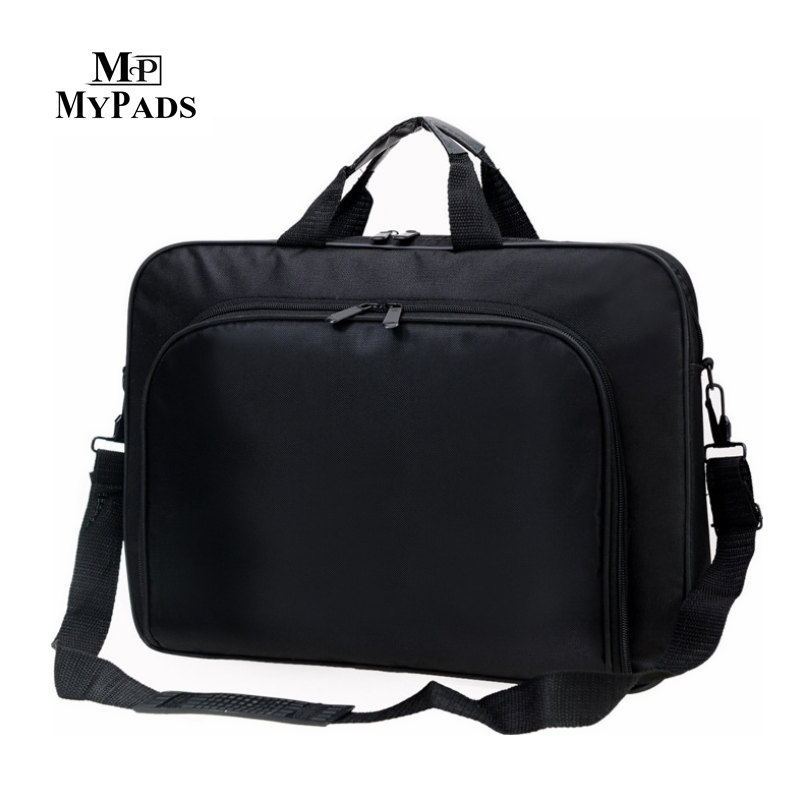 Сумка-портфель MyPads M01 из импортной износостойкой влагозащитной ткани «Оксфорд» для ноутбуов 13.3-15 дюймов