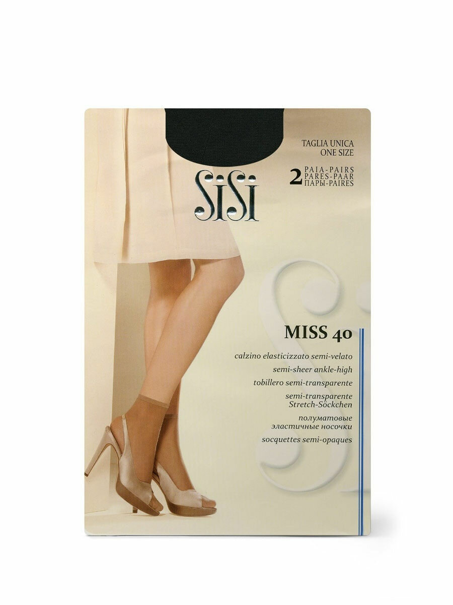 Носки Miss 40 Calzino, 2 Paia, комплект