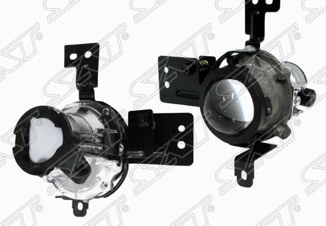 Фара противотуманная SAT ST-26-0048, для Kia Sportage, передняя, левая, галогенная/светодиодная