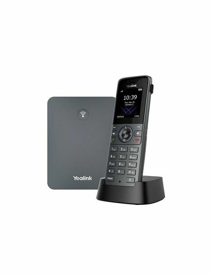 Телефон стационарный IP W73P черный