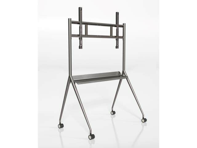Мобильная стойка DS-D5ABKY2-S на колесах для интерактивных LCD дисплеев 55-75"