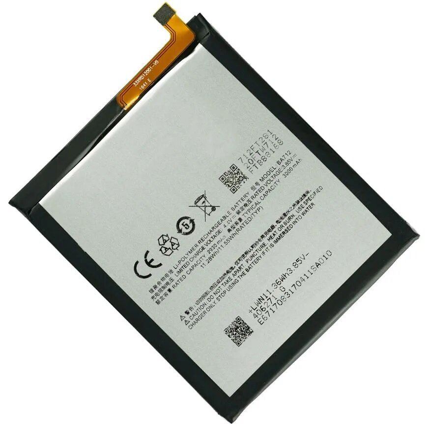 Аккумулятор VIXION BA712, для Meizu M6S, 3000мАч, Li-Ion, совместим с другими моделями