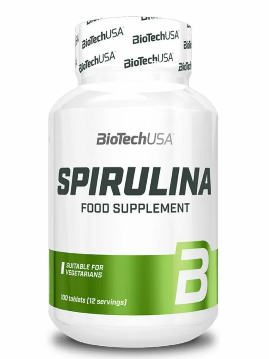 BioTech Spirulina 100 tab