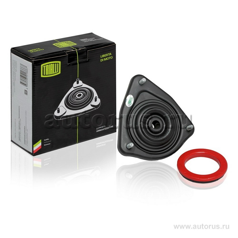 Опора амортизатора для а/м лада granta (10-) без эур (перед.) (с подшип.) trialli sa 0155
