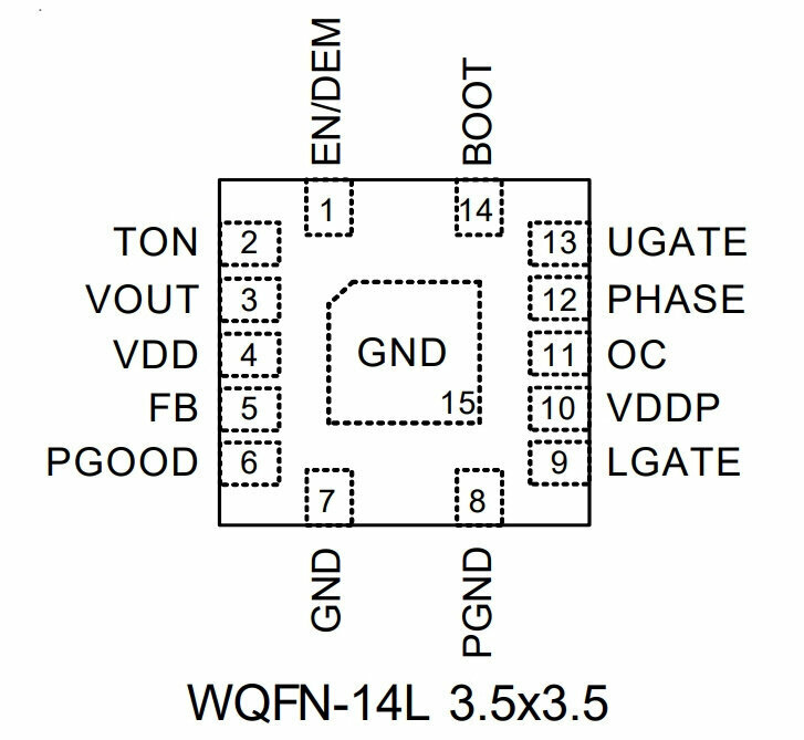 Микросхема RT8202BGQW AO=