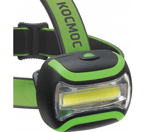 Фонарь Космос светодиодный налобный КОС-Н3WCOBLED 3W COB