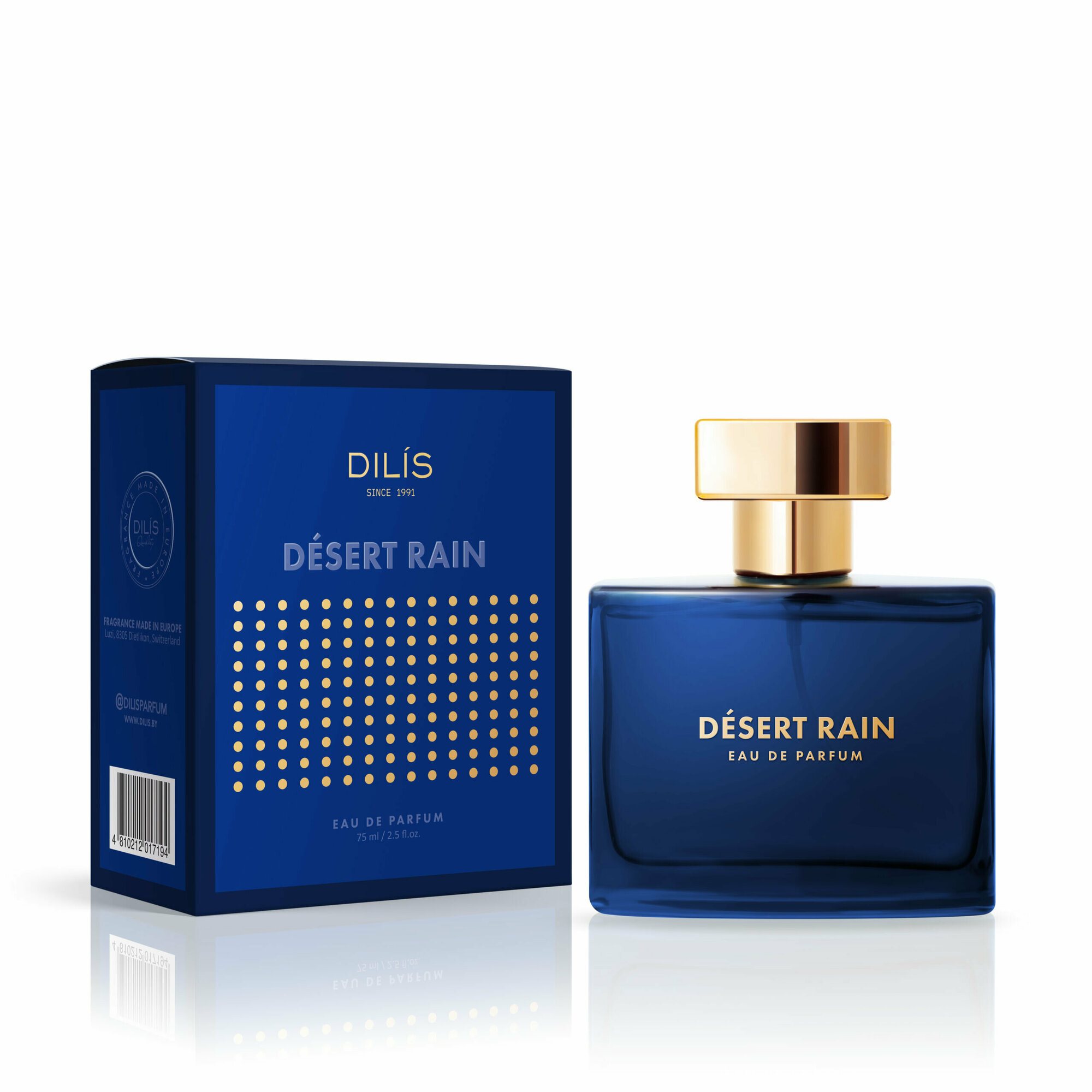 Dilis Parfum Мужской Desert Rain Парфюмированная вода (edp) 75мл