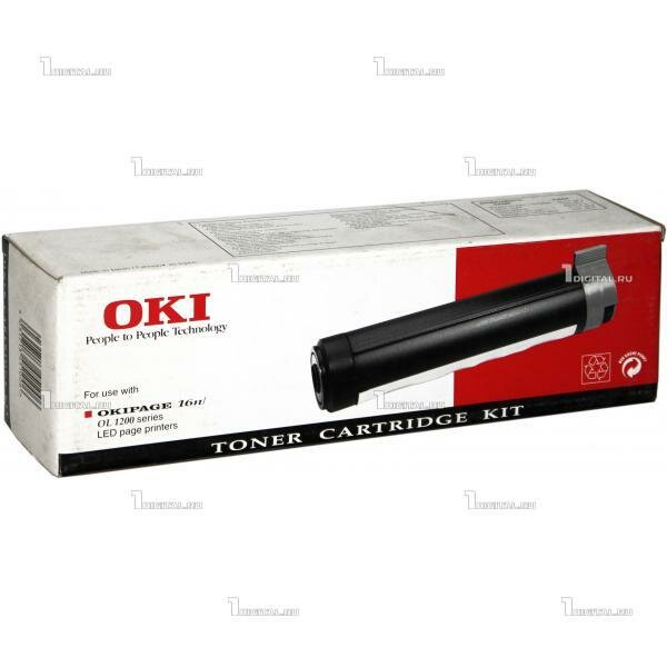 Картридж OKI 09002386 черный для OkiPage 16n OL 1200/1200-PS/1200ex (5К)