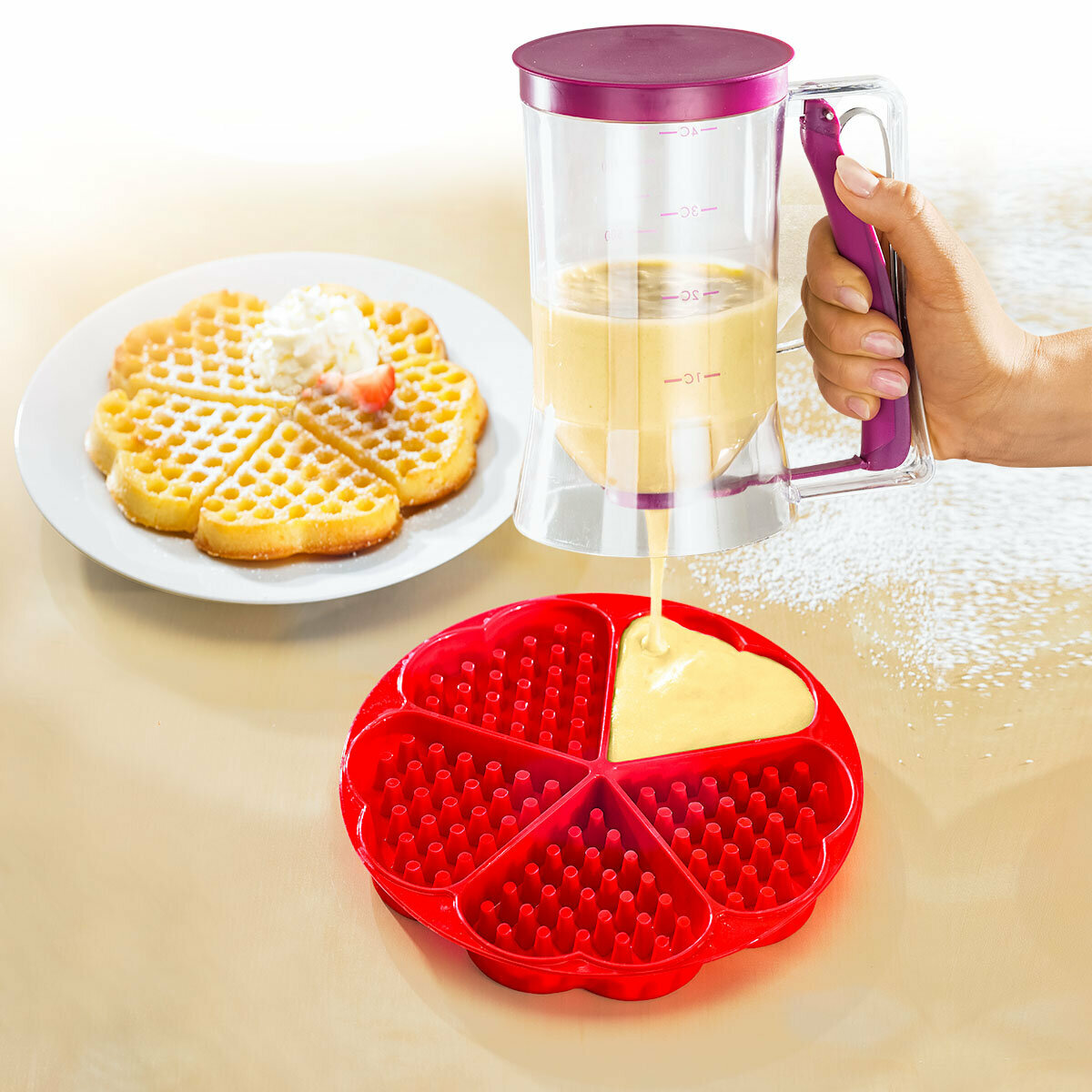 Форма для вафель "Сердечко"