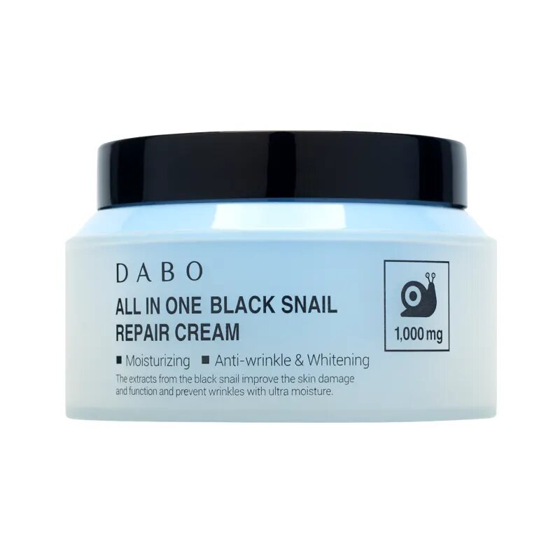 Крем для лица с муцином чёрной улитки от Dabo 100 мл.