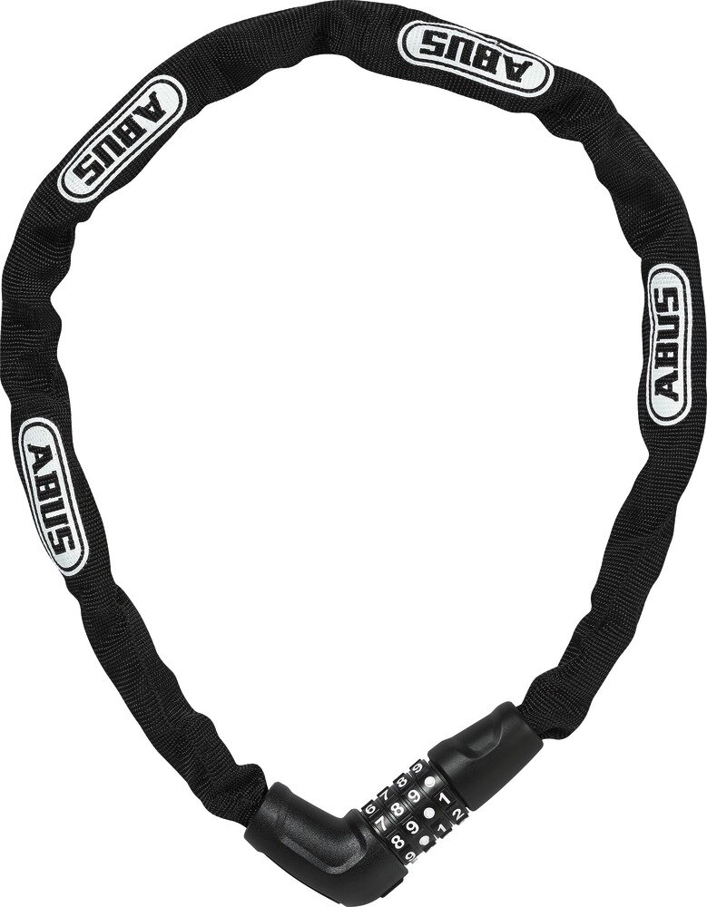 Цепь с кодовым замком Abus 5805C/75, цвет Чёрный