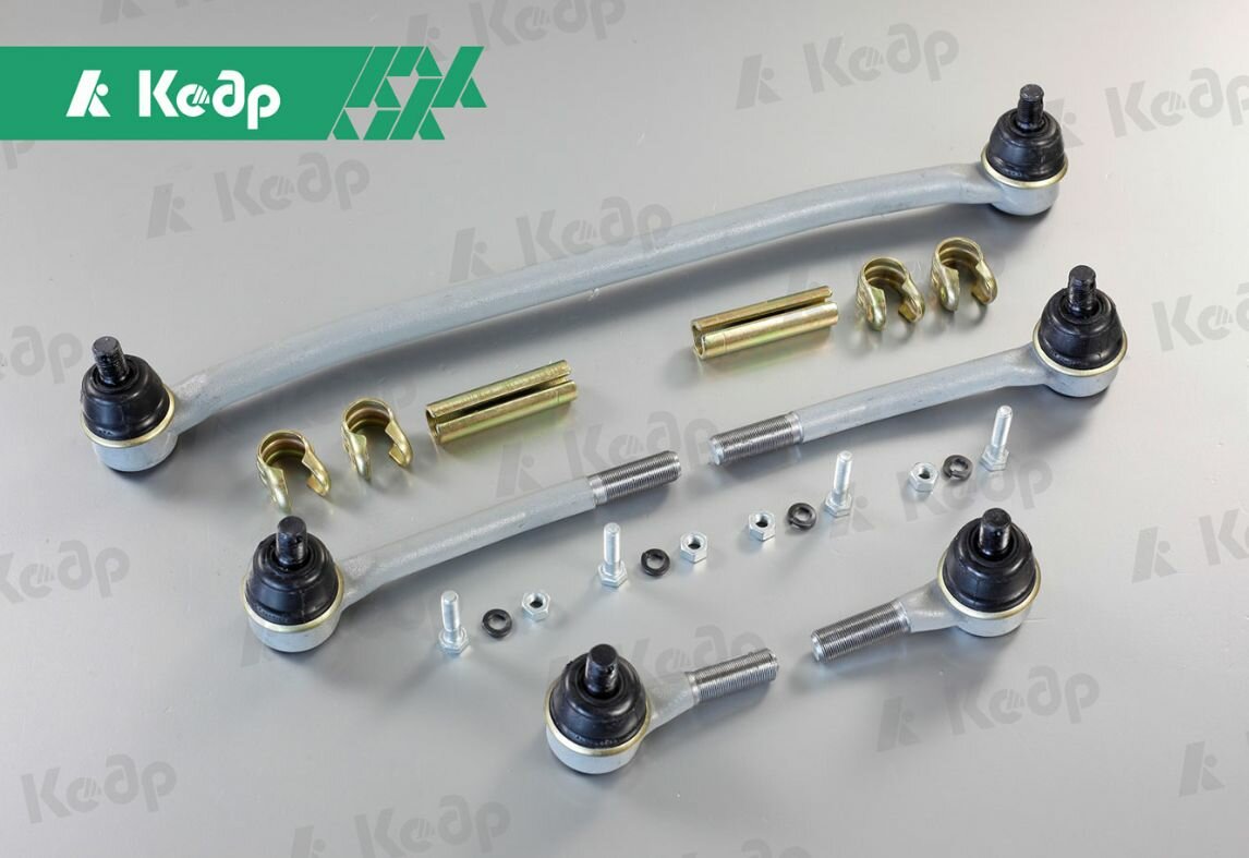 Тяги рулевые комплект 3 шт. для а/м ВАЗ 2101-2107 классика, без метиза, арт. MK013003102