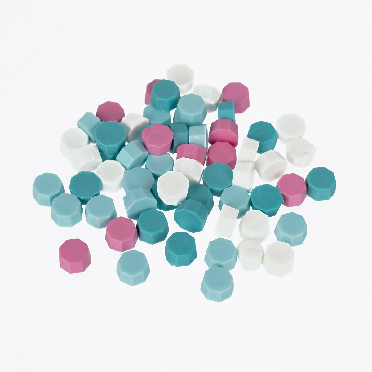 Mr.Painter SWT-02-FU96 сургуч восковой 50 г 06 микс белый-розовый-голубой для печати