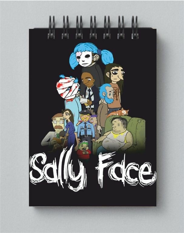 Блокнот Sally Face, Салли Фейс №39, А4