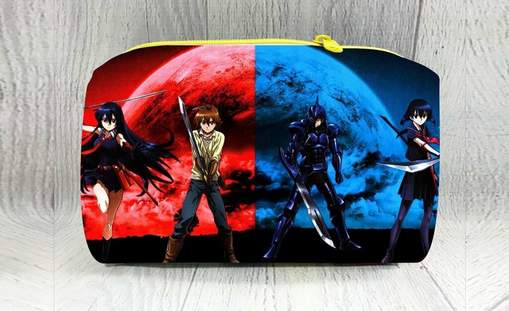 Пенал мягкий горизонтальный Убийца Акамэ, Akame ga Kill №2