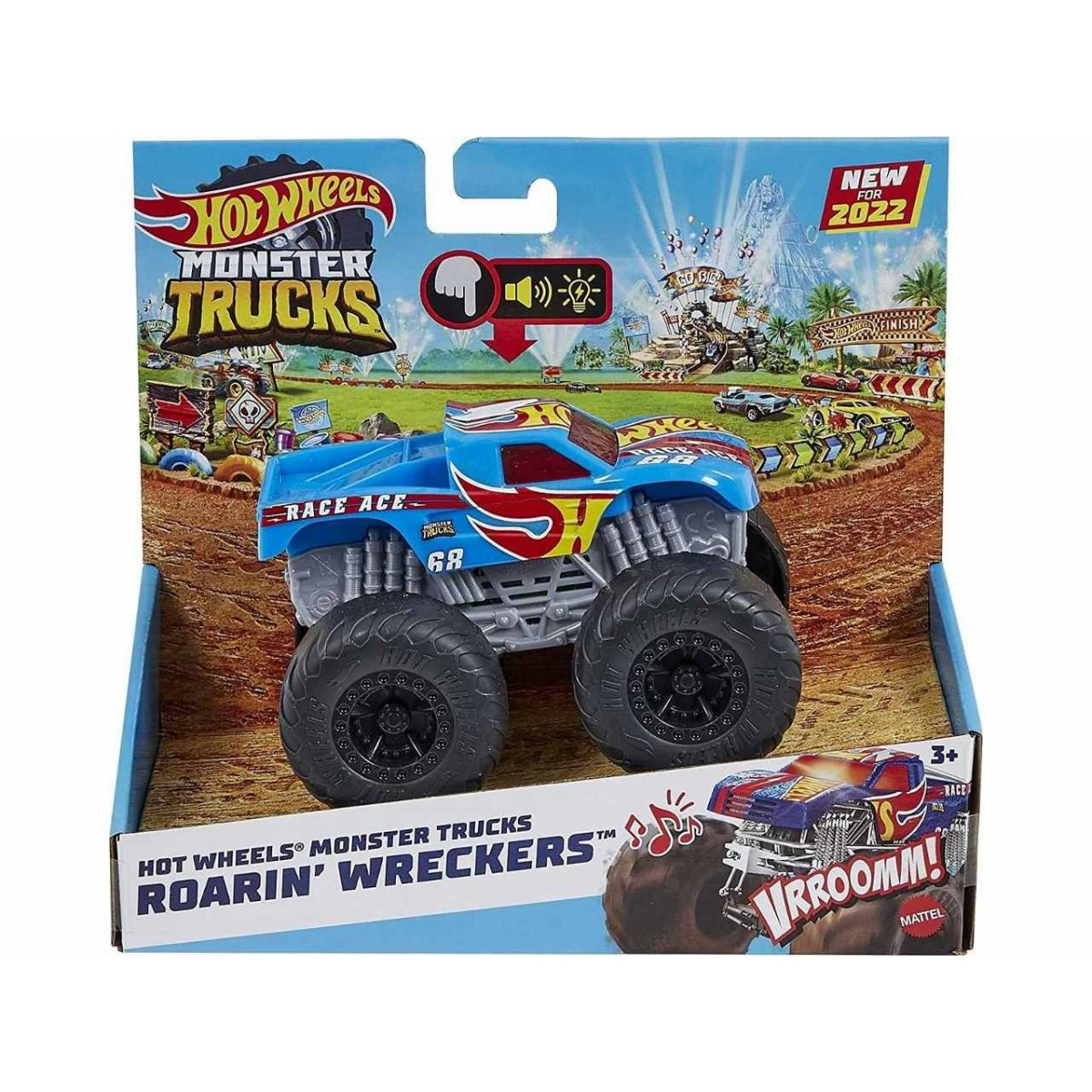 Машинка Hot Wheels Roarin’ Wreckers 1:43 HDX63 для детей от 3 лет