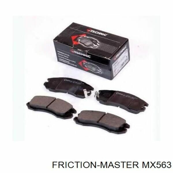 Колодки тормозные FRICTION MASTER MX563