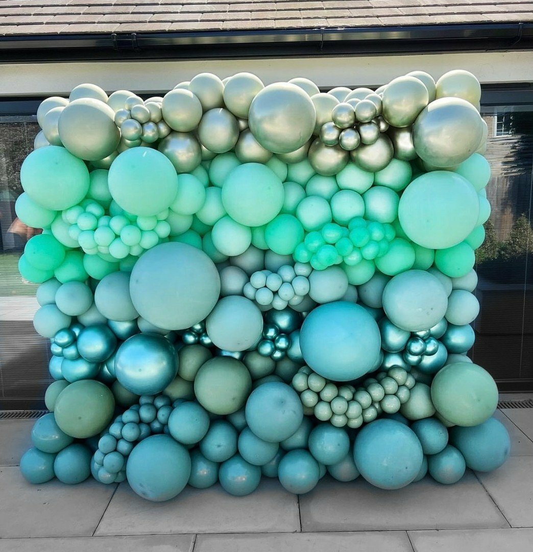 Фотозота из шаров "Морской градиент"