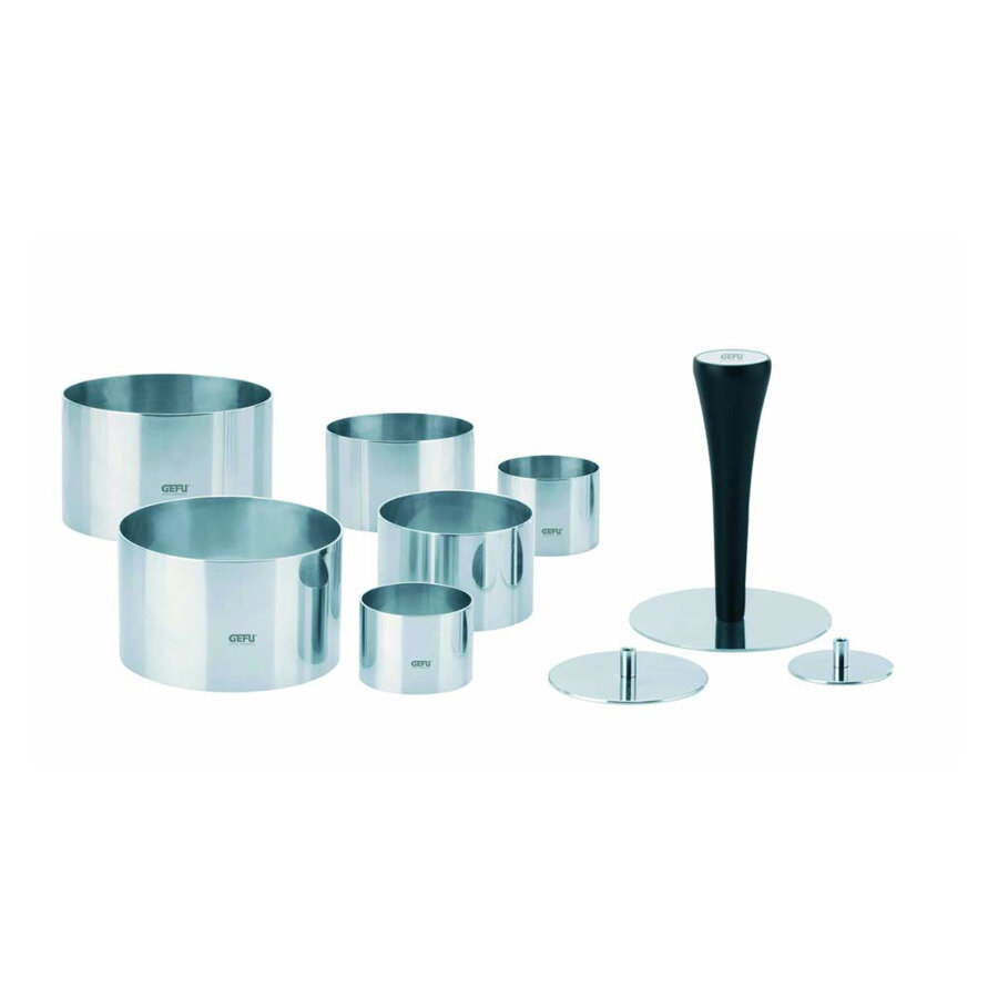 Набор десертных колец Gefu, 10 шт, сталь нержавеющая, комплект, премиум