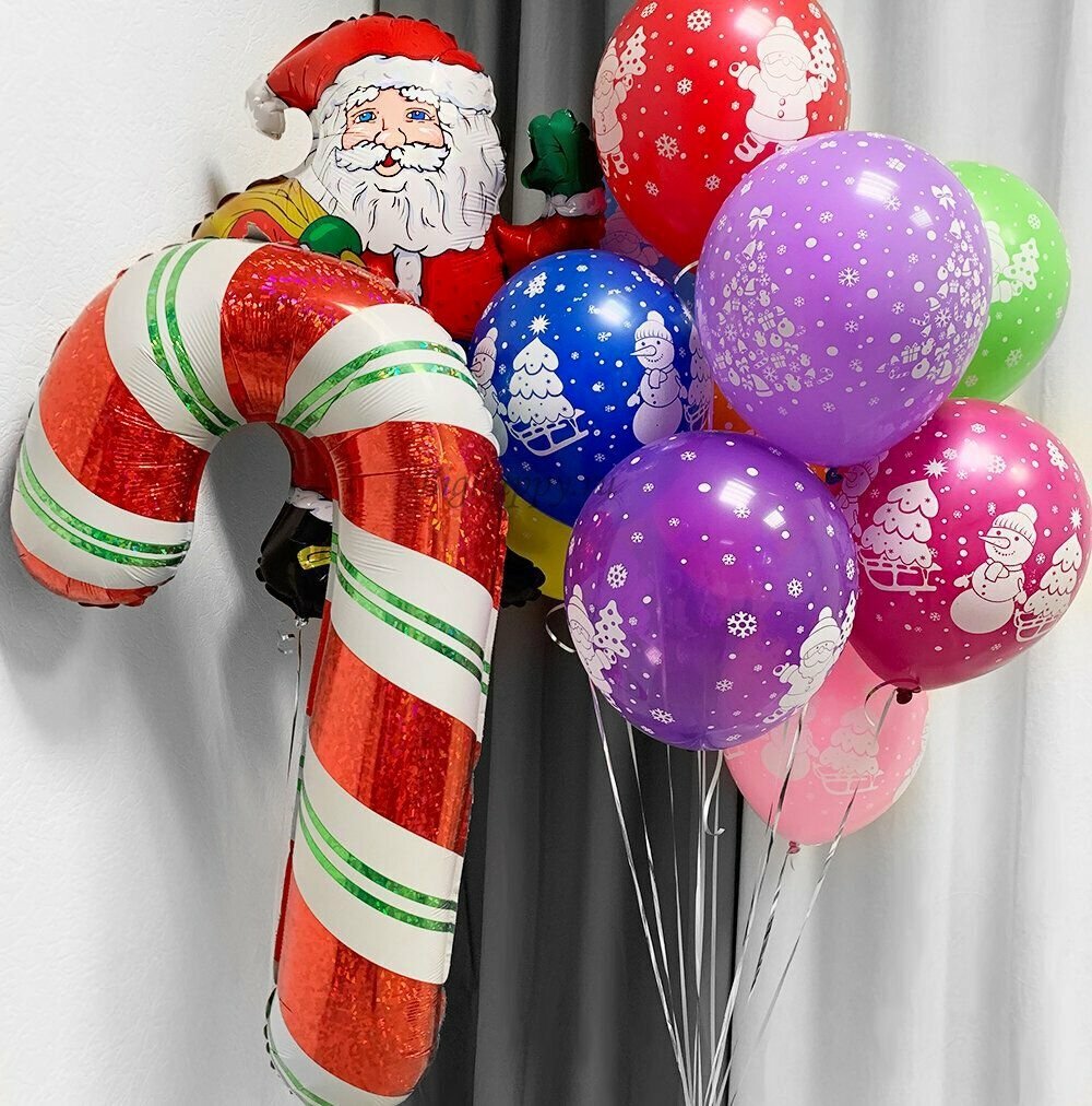 Композиция из шаров "Для Нового года"