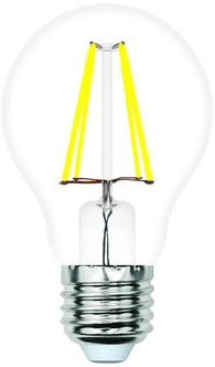 Характеристики модели Лампа светодиодная филаментная Volpe E27 5W 4000K ...