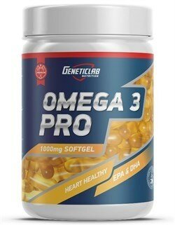 GeneticLab Nutrition Omega 3 Pro 1000 mg (300гел. капс)