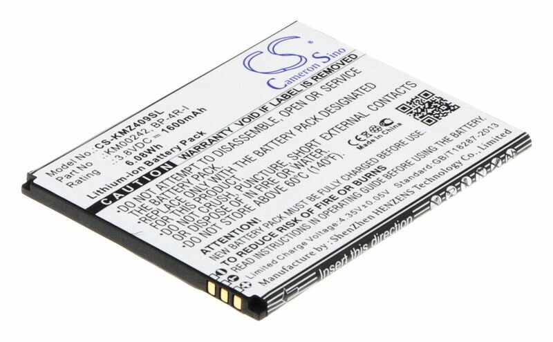 Аккумулятор Cameron Sino CS-KMZ409SL для Highscreen Omega Prime S