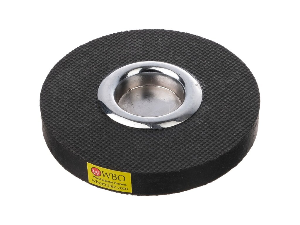 DX04C Упор для шпиля контрабаса. Материал - резина с хромом. WBO