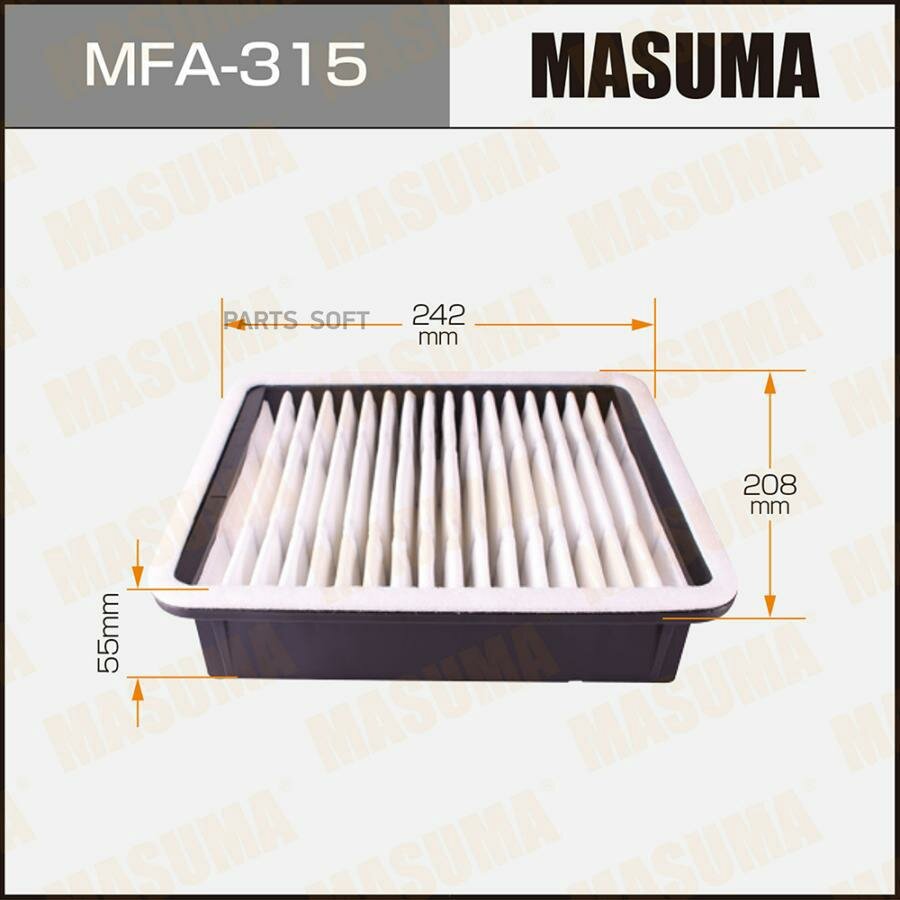 Фильтр воздушный Masuma арт. MFA-315
