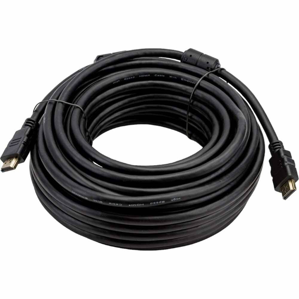 Кабель HDMI 2.0 PROCONNECT Gold, 4К 60Hz, 15 метров – золотой проводник, металлический корпус