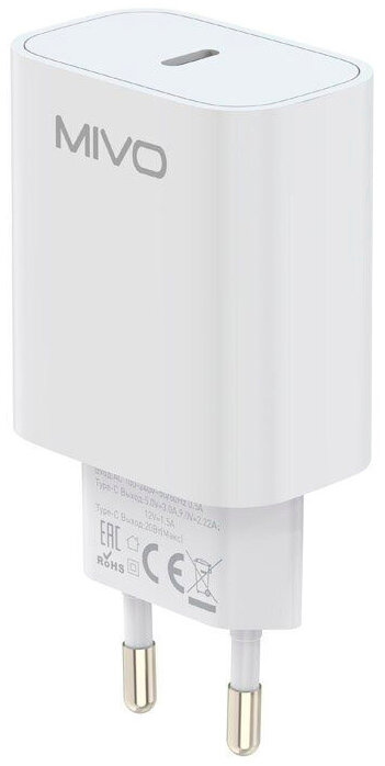 Зарядное устройство Mivo MP-323T Quick Charger 20W Type-C
