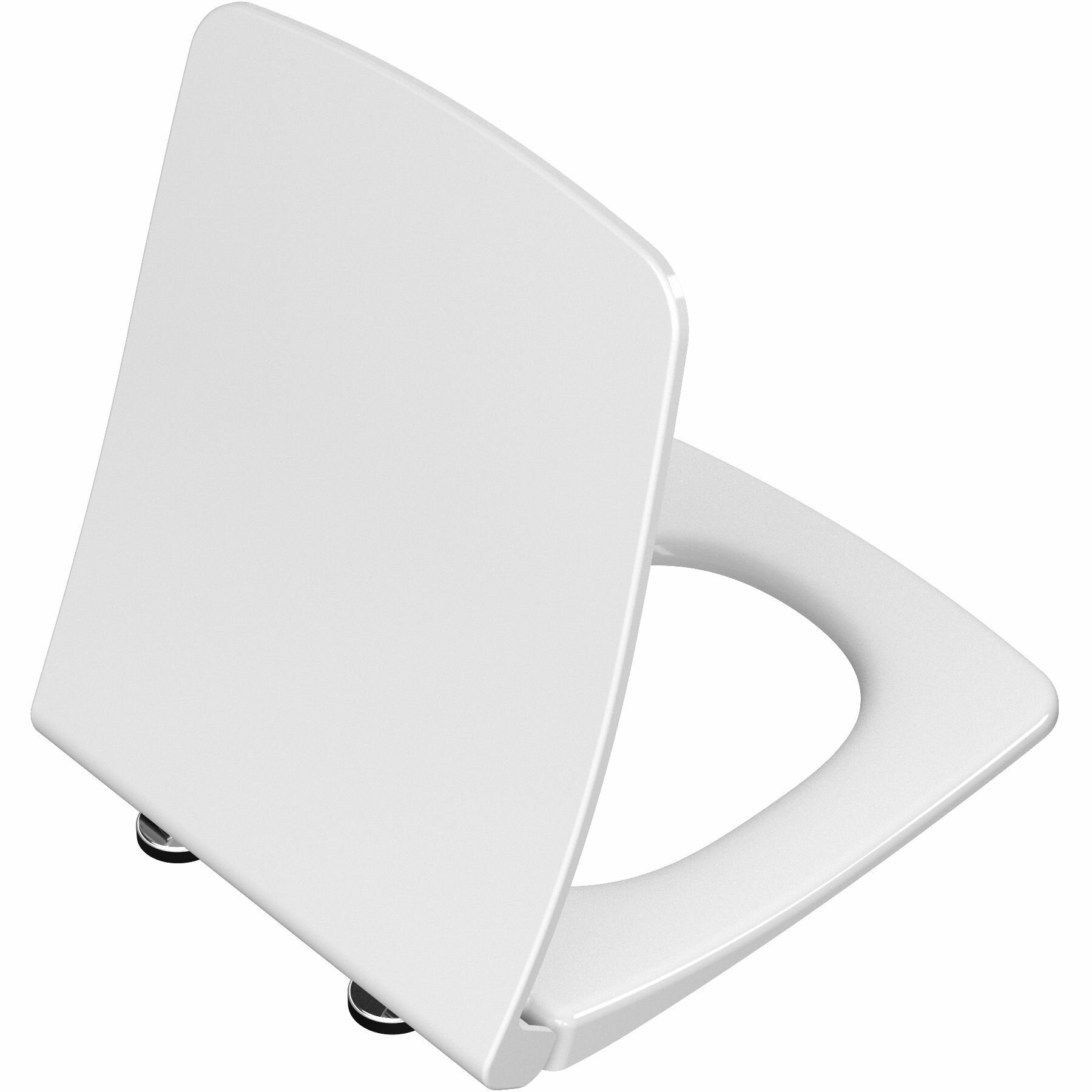 Крышка-сиденье Vitra Metropole дюропласт, тонкое, микролифт, белый 122-003-009