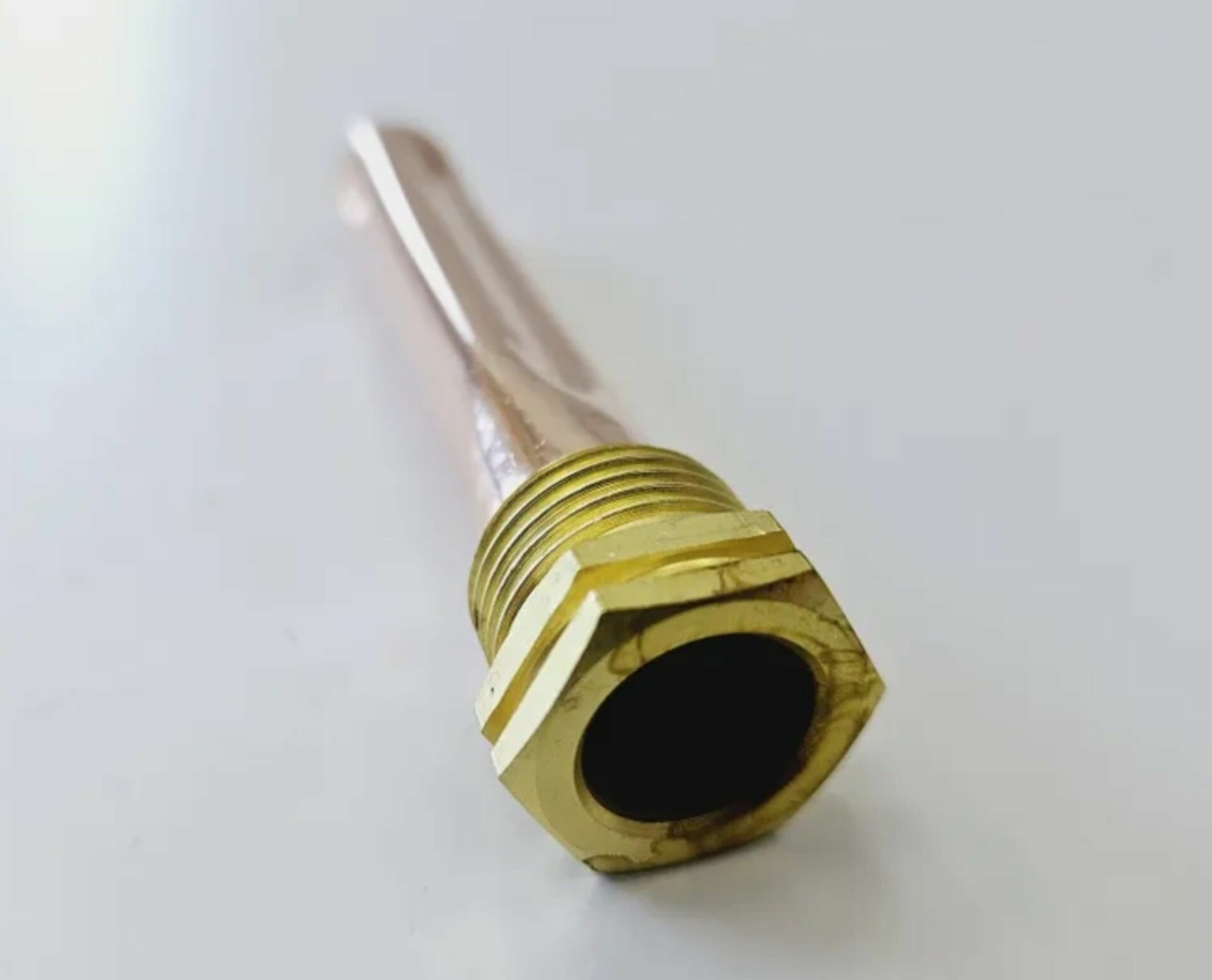 Гильза Латунный стакан с тремя пазами 1/2" L108 мм подходит для Лемакс 093953 Протерм 0020027662