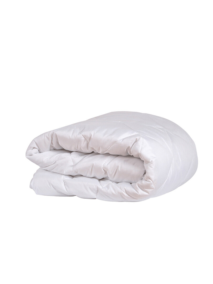 Одеяло Mona Lisa Зимнее Лебяжий Пух евро, размер 195х215, искусственный тик