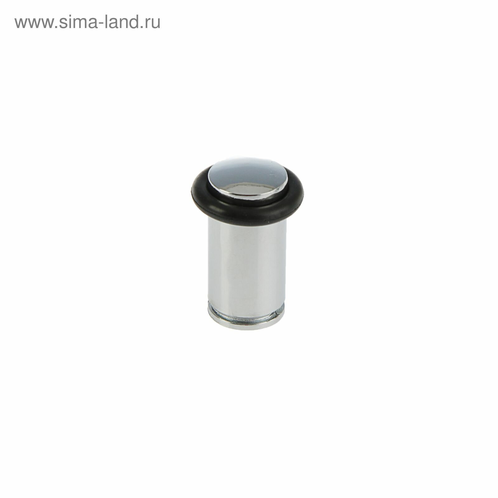 Упор дверной U301CP, d=28 мм, h=57 мм, цвет хром