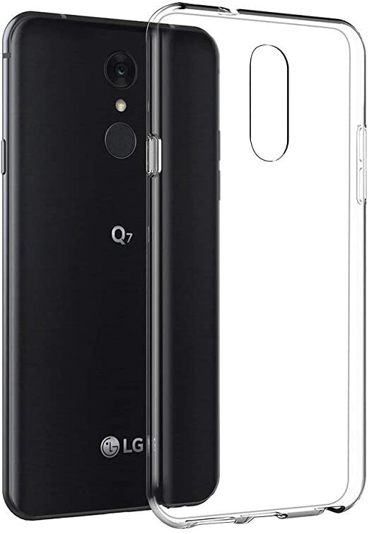 Чехол задняя-панель-накладка-бампер MyPads Tocco для LG Q7 / Q7+ Plus (Q610NM / NA) ультра-тонкий из силикона прозрачный