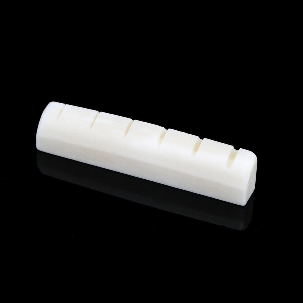 M630-2 Верхний порожек для акустической гитары(43х6х9), кость, 2шт, Musiclily