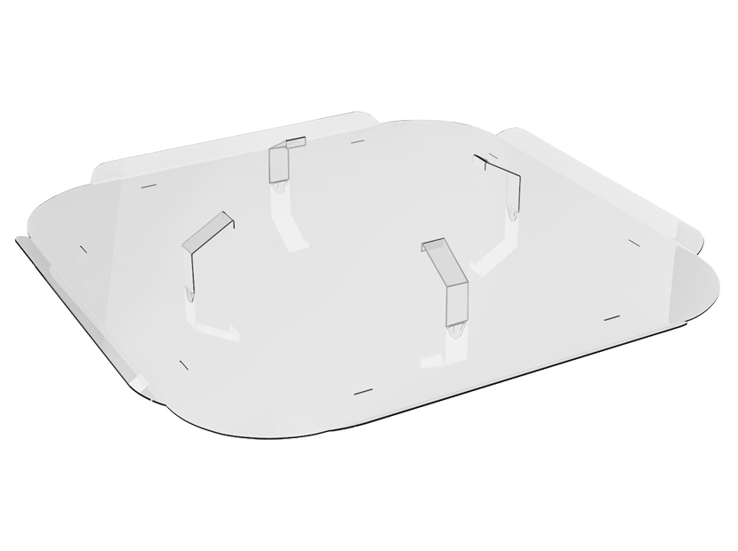 Экран для вентиляционной решетки Ballu Квадра 600