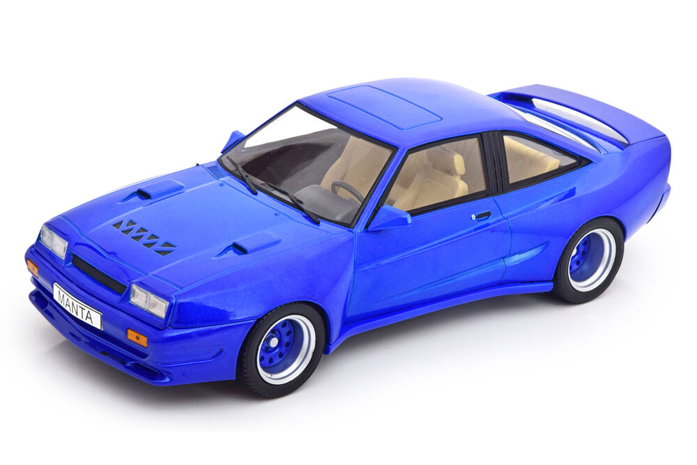 Модель коллекционная MCG Opel manta b / опель манта синий металлик