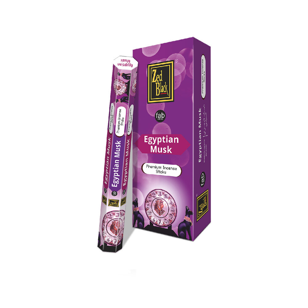 Zed Black Благовония шестигранник Египетский Муск 20 шт 19324 ароматный набор