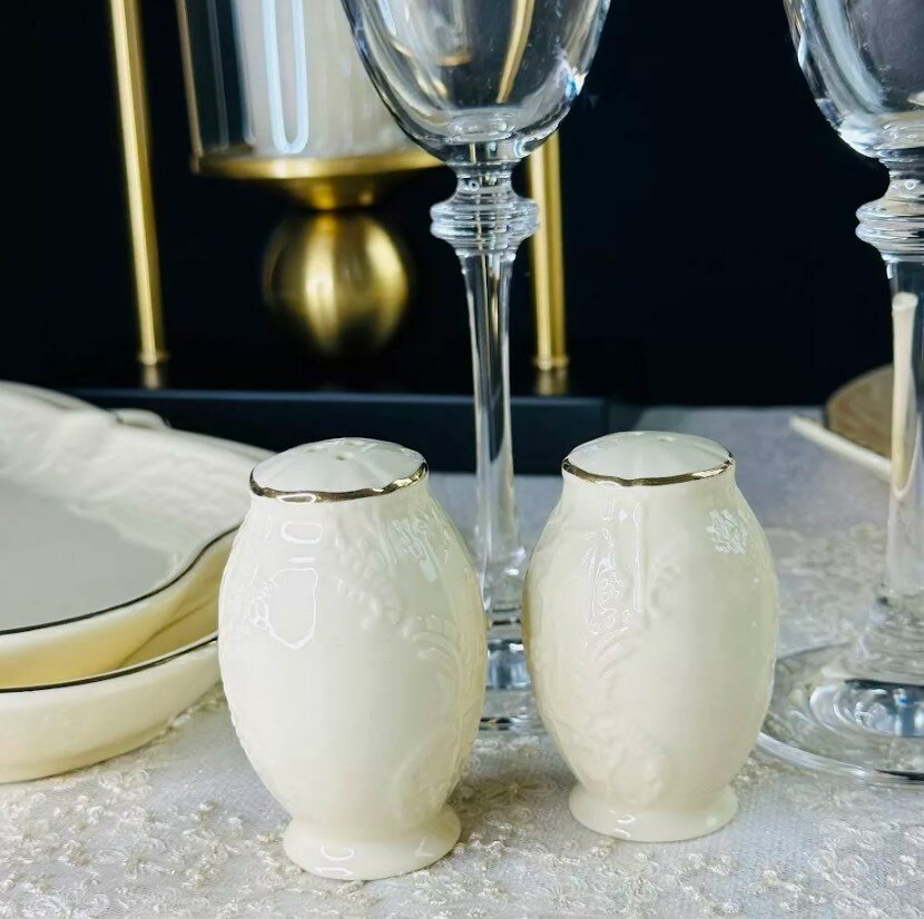 Набор солонок доминика крем Фарфор 205-404 118-205-404