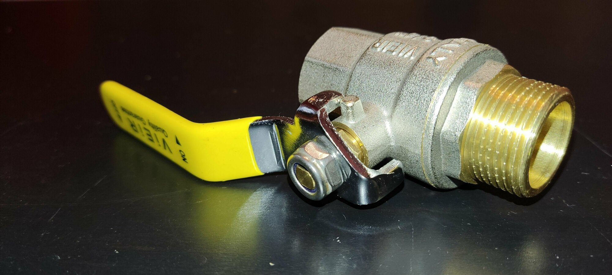 Газовый кран 3/4 Г/Ш (ручка) ViEiR