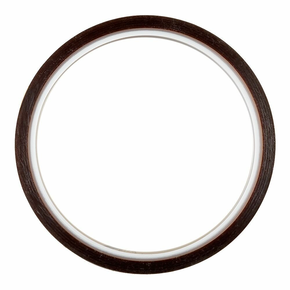 Термостойкий скотч (термоскотч) 8мм, до 300 градусов цельсия, медный