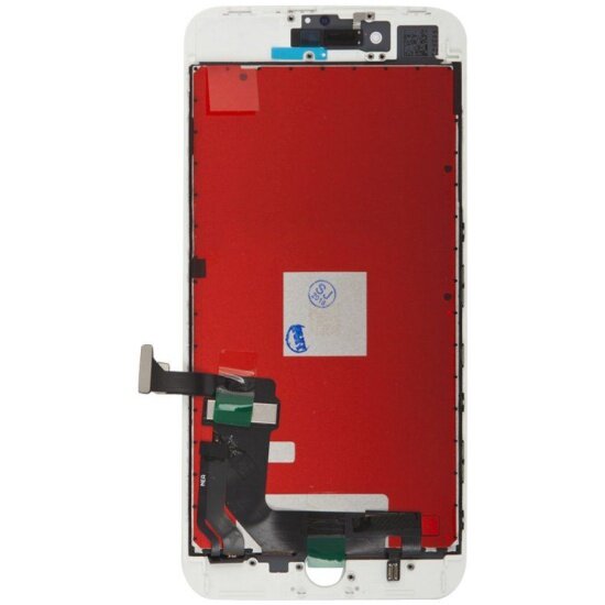 Дисплей с тачскрином LP для Apple iPhone 8 Plus с тачскрином (яркая подсветка), 1-я категория, класс AAA (белый)
