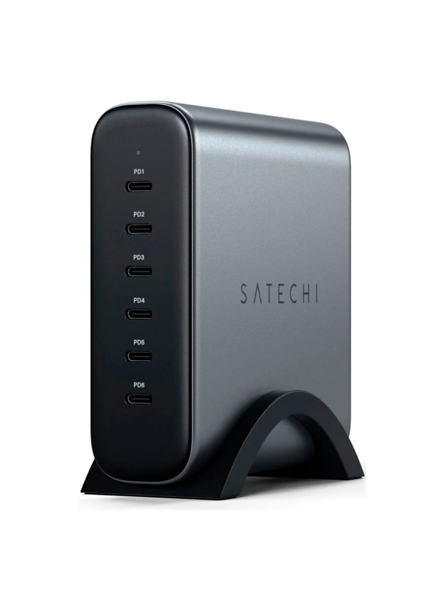 Зарядное устройство Satechi 200W USB-C 6-Port PD GaN Charger