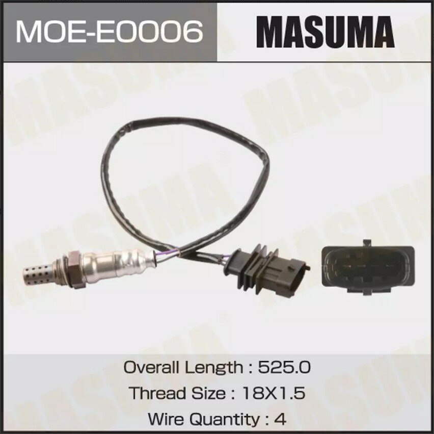 Датчик кислорода Chevrolet Aveo; Opel Astra J, Corsa D, Mokka (A14NET, D14NET, Z16YNG) Masuma