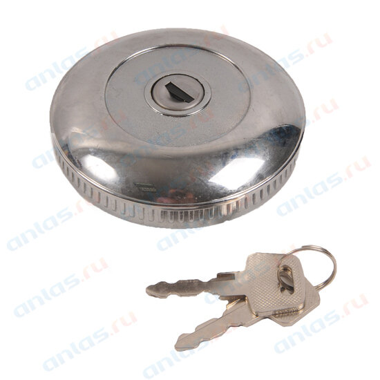 Крышка бензобака С ключом ГАЗ 3110, 2705 хром (тяжелая) Н. новгород 31021103020 | цена за 1 шт