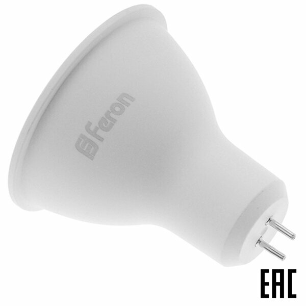 Лампа 13Вт 38188 LB-960 175-265V 13W G5.3 1070Лм 2700К светодиодная MR16 тёплый/белый свет Feron (4 шт. в комплекте)