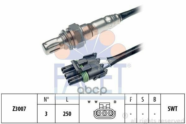 Лямбда-зонд CITROEN BERLINGO I 1.6 16V Facet арт. 108301